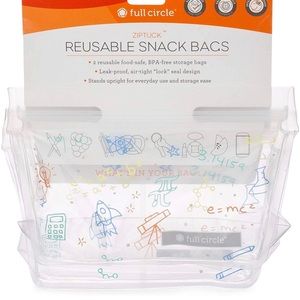 ziptuck | Storage & Organization | Clear Reusable Snack Bags | Poshmark